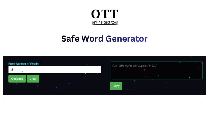 Fake Word Generator – Create Unique Words Online